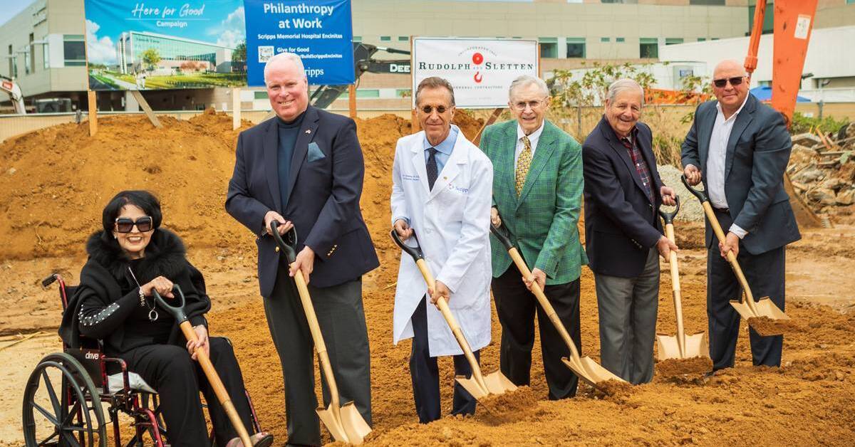 Lusardi Tower Breaks Ground at Scripps Encinitas - Scripps Health